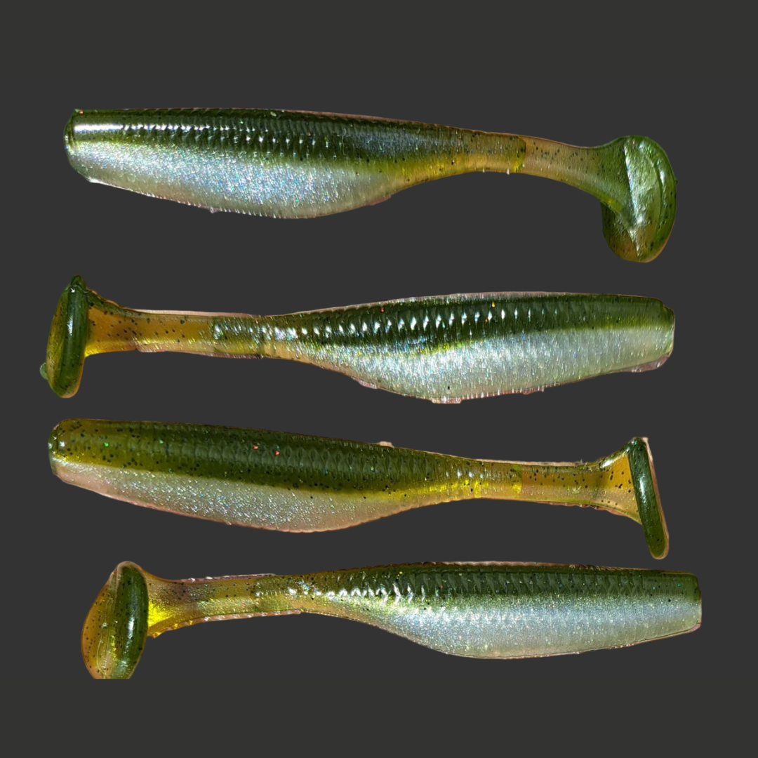 2.8" Little Rippers - 6 Pack – Lucid Soft Plastics