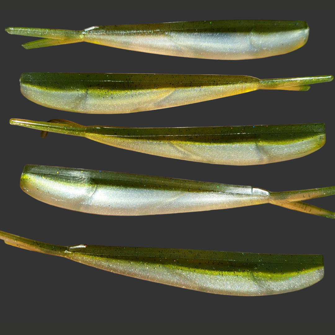 4" Slim Jim - 8 Pack – Lucid Soft Plastics