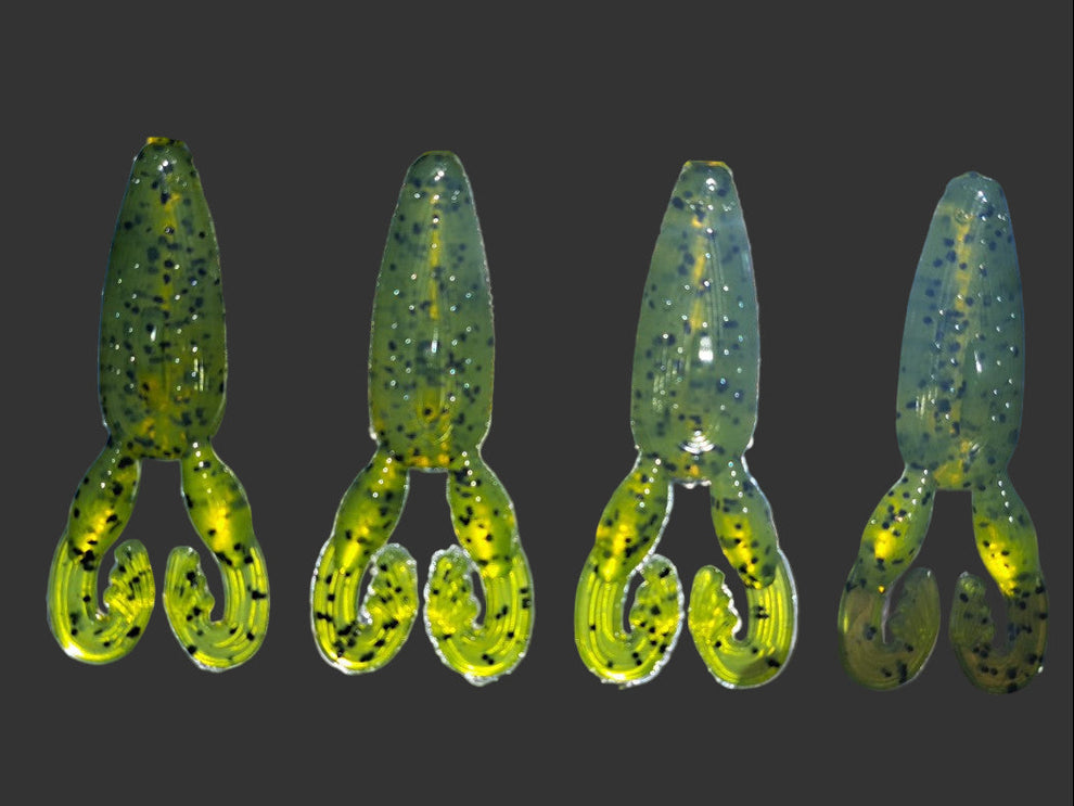 4" Buzz Frog - 4 Pack – Lucid Soft Plastics